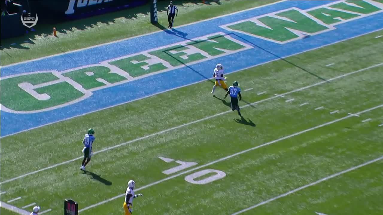 C.J. Johnson hauls it in for 24-yard TD - ESPN Video
