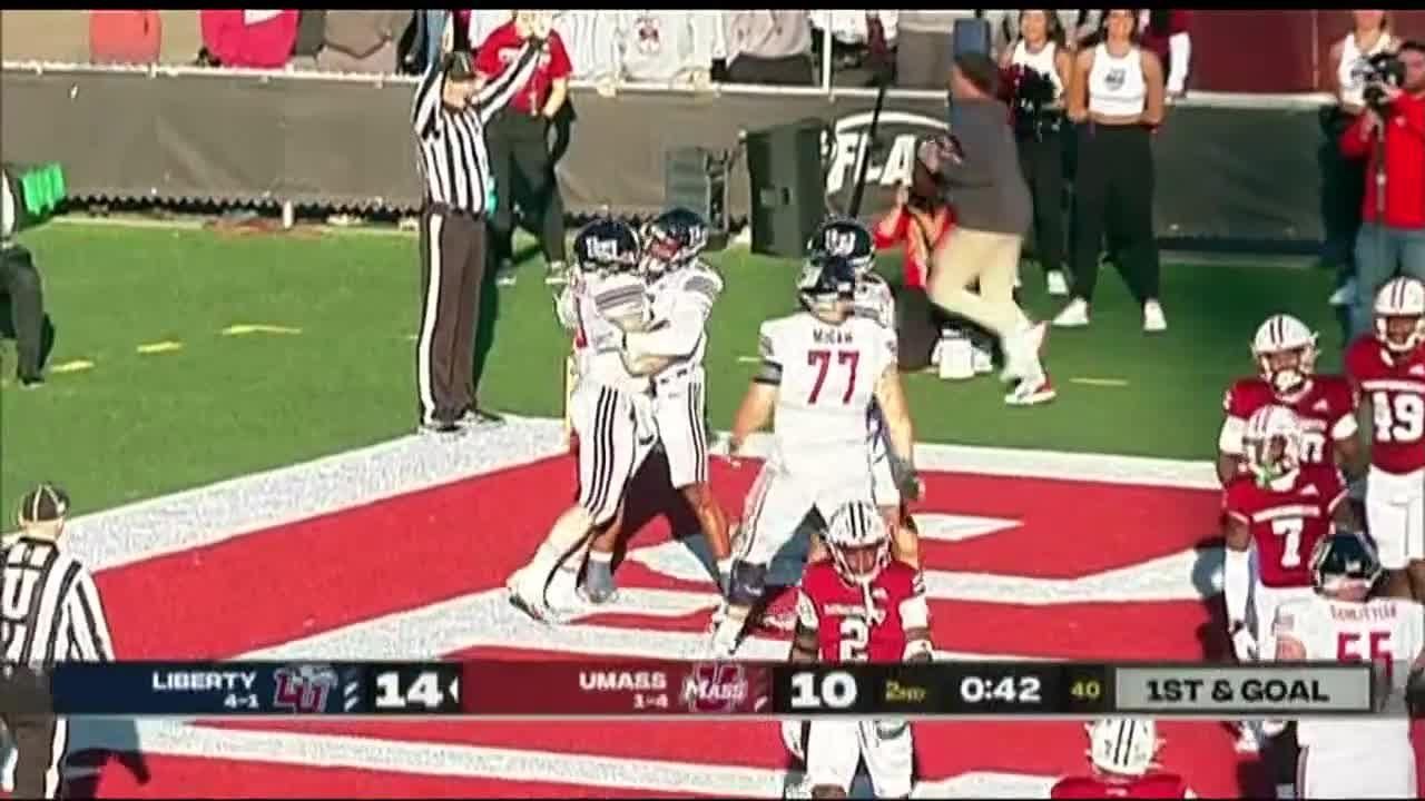 Johnathan Bennett throws 4-yard TD pass to Michael Bollinger - ESPN Video