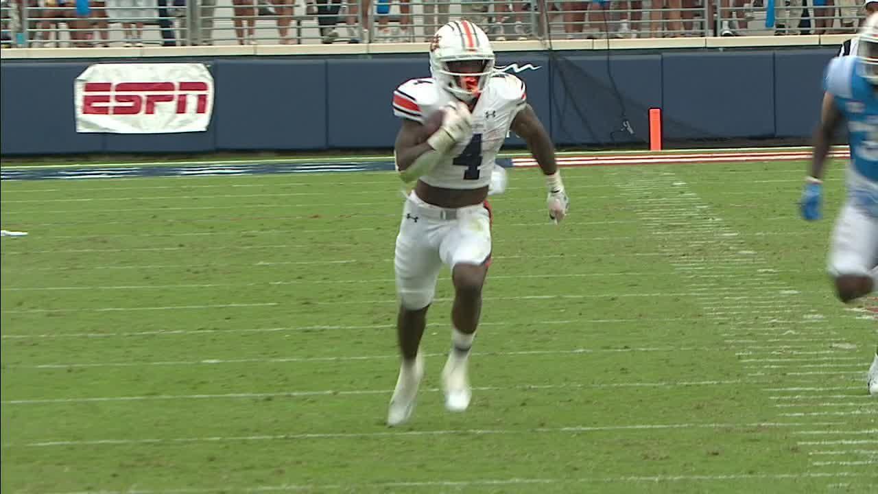 Tank Bigsby rushes 50 yards to the house - ESPN Video