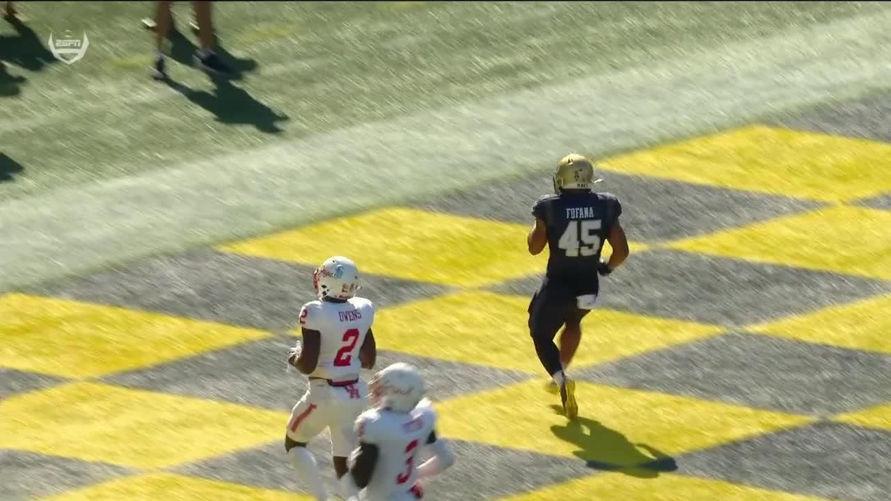 Dabe Fofana scores 25-yard rushing touchdown - ESPN Video