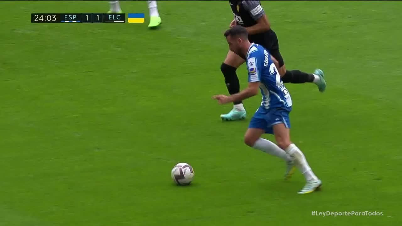 Javier Puado goal 24th minute Espanyol 1-1 Elche - ESPN Video
