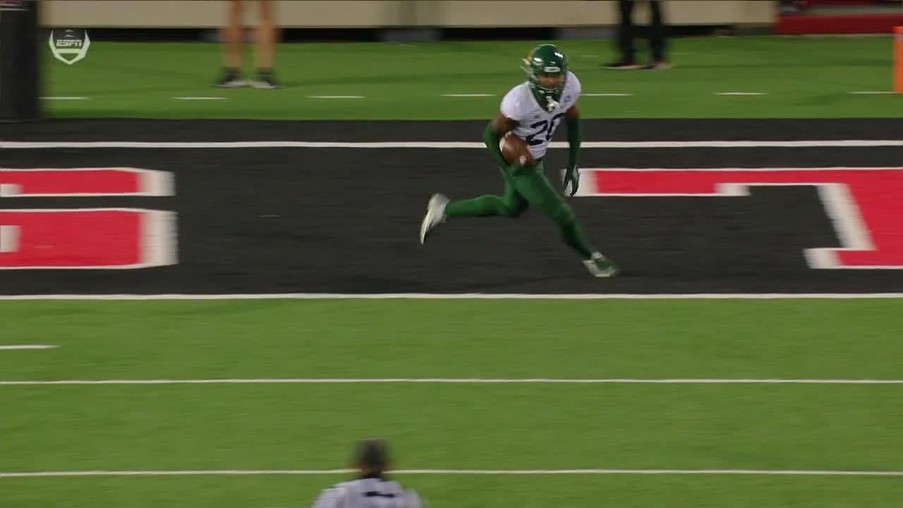 Baylor's Devin Lemear gets the INT late in first quarter - ESPN Video