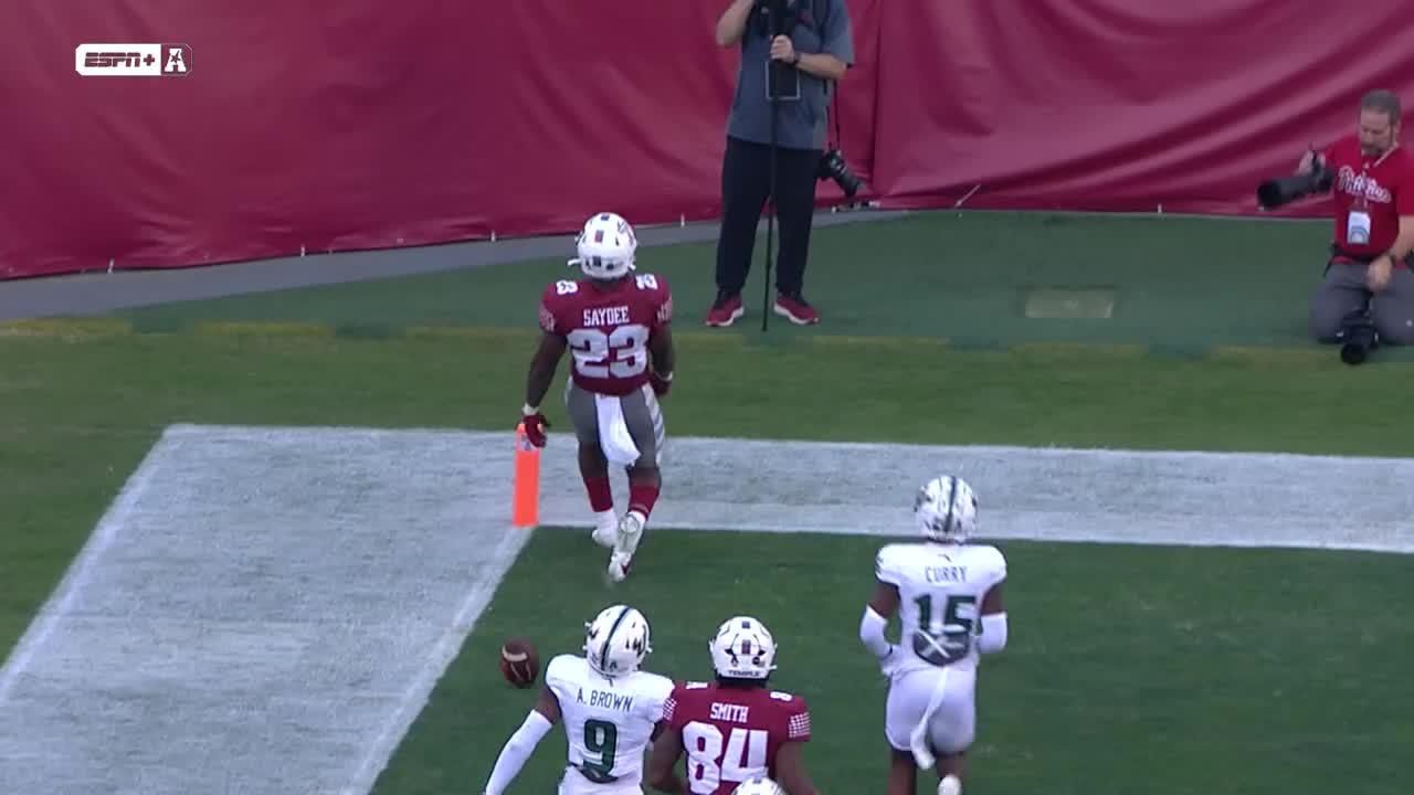 Edward Saydee scores 40-yard rushing TD - ESPN Video