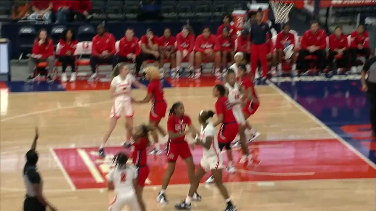 Dyaisha Fair shows off the range on 3-pointer - ESPN Video