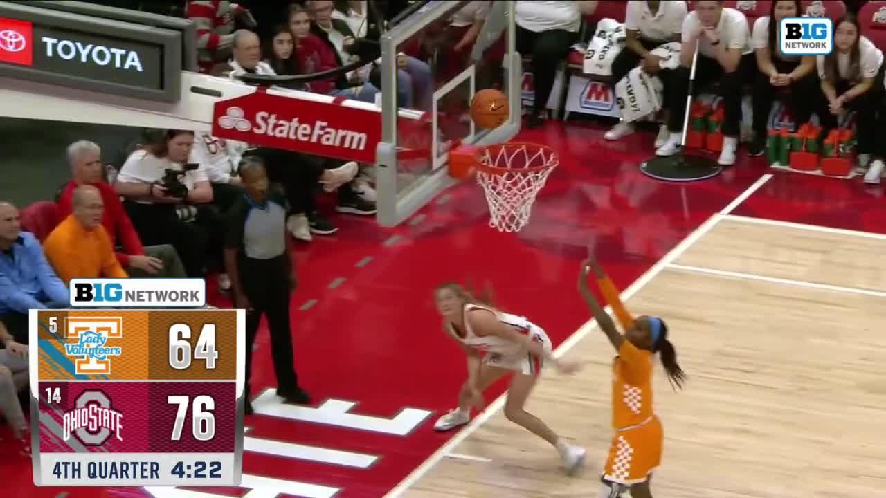Jacy Sheldon makes a nice move for the layup - ESPN Video