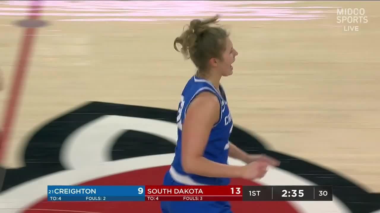 Morgan Maly shines in Creighton's win vs. South Dakota - ESPN Video