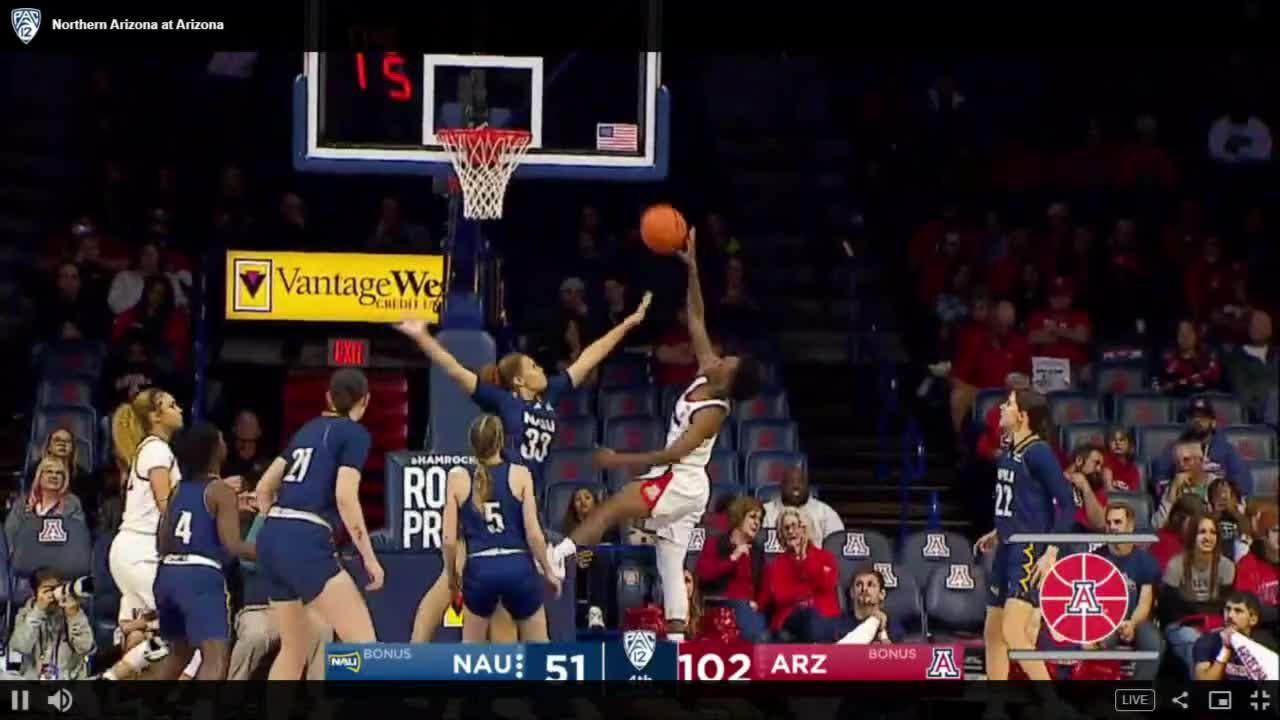 Shaina Pellington makes a nice move for the layup - ESPN Video