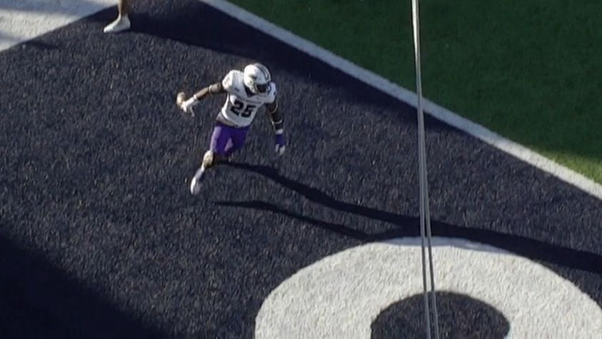 JMU's Jailin Walker jumps route for pick-six - ESPN Video