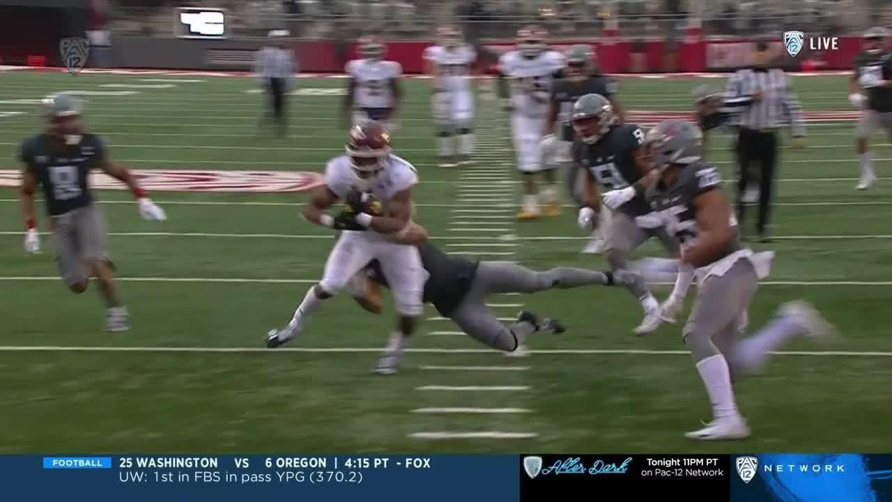 Xazavian Valladay goes 22-yard on impressive rush - ESPN Video