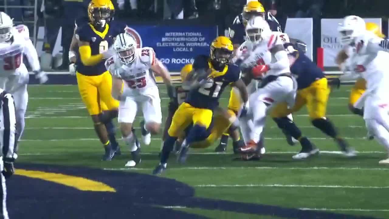Jacquez Stuart powers past defense for 21-yard run - ESPN Video