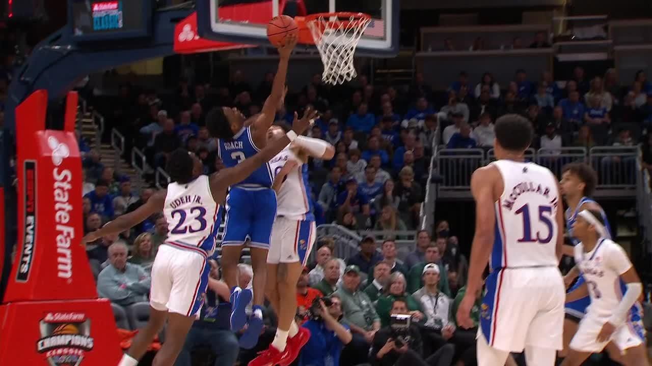 Duke's Jeremy Roach keeps things close with the and-1 - ESPN Video