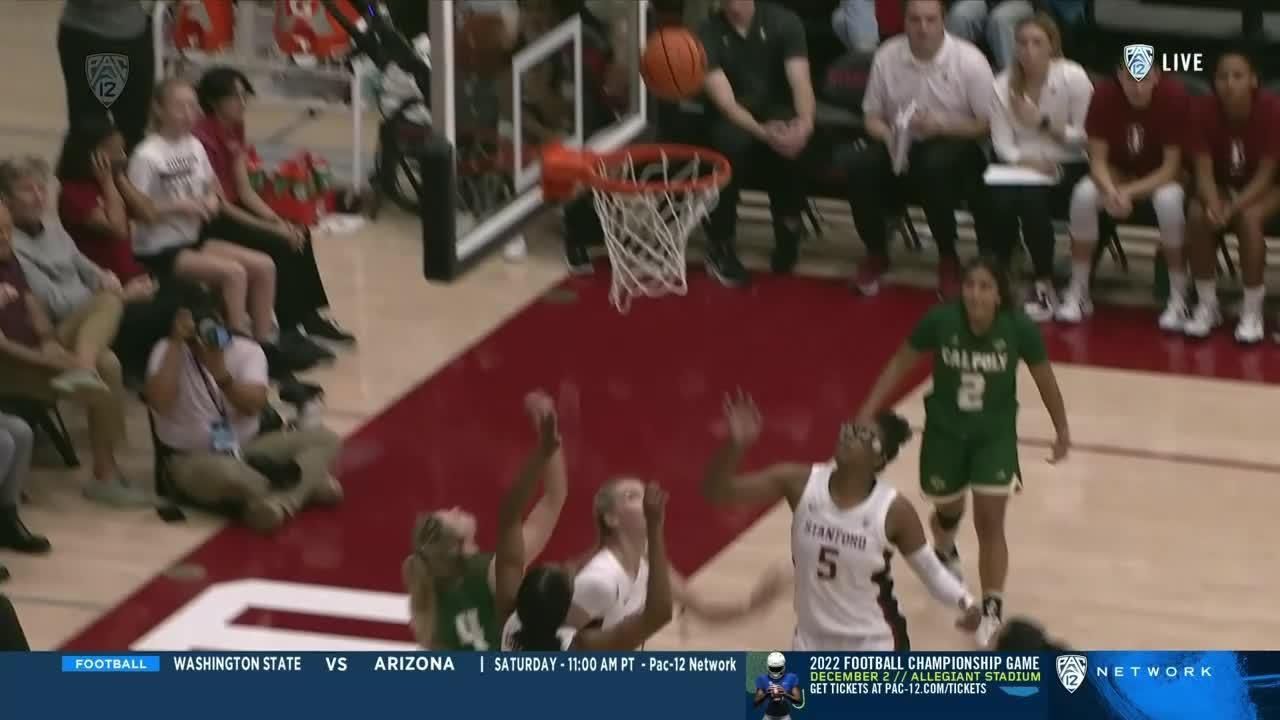 Sierra Lichtie fights off defender for and-1 - ESPN Video