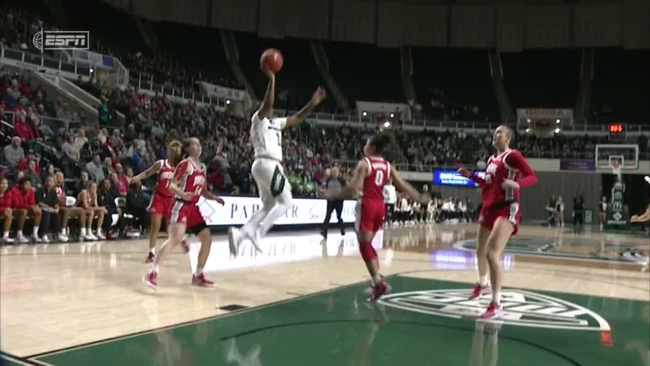 Yaya Felder drives for the the Ohio bucket - ESPN Video