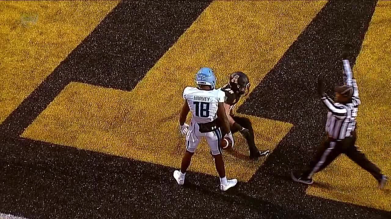 Hayden Wolff airs it out for 36-yard touchdown - ESPN Video