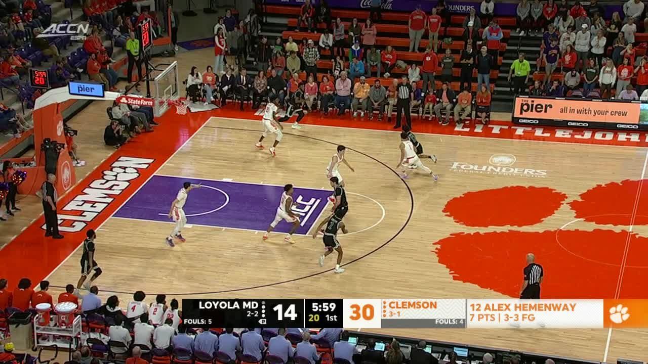 Brevin Galloway makes beautiful pass for a basket - ESPN Video