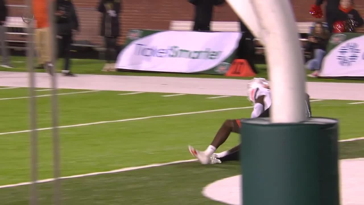 Matt Mcdonald throws 43-yard TD vs. Ohio - ESPN Video