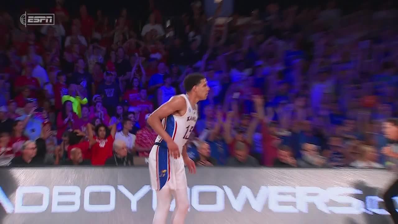 Kevin McCullar Jr. buries 3-pointer to force OT - ESPN Video