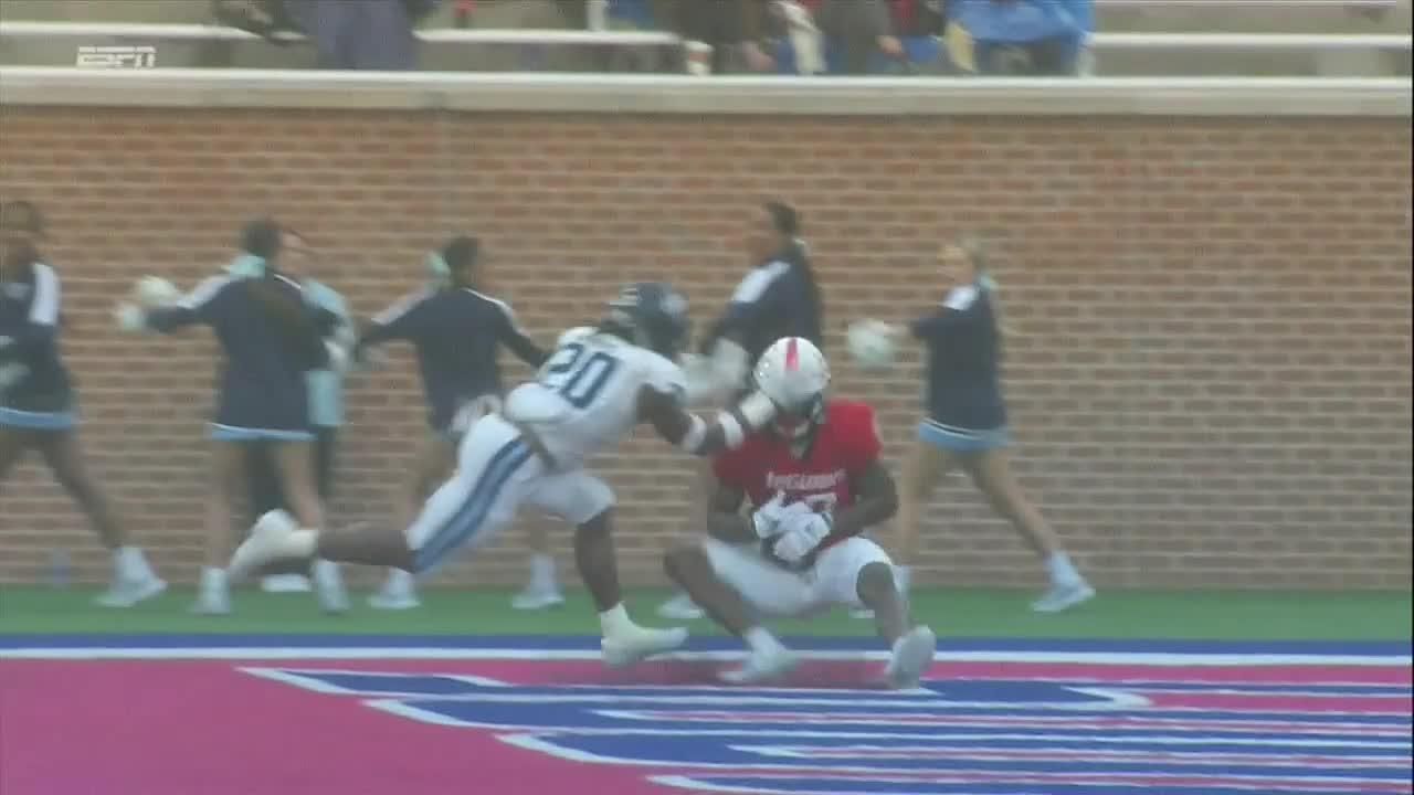 Carter Bradley throws 30-yard TD pass to Jalen Wayne - ESPN Video