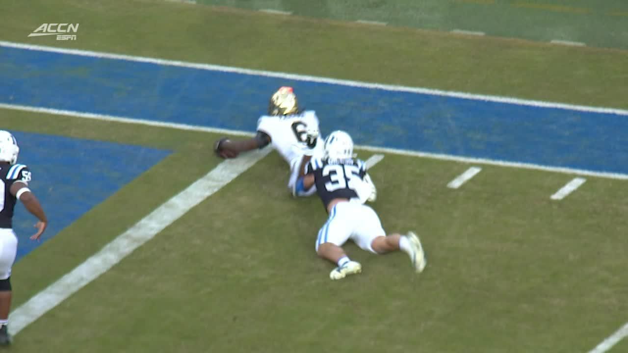 Justice Ellison rushes for Wake Forest TD - ESPN Video