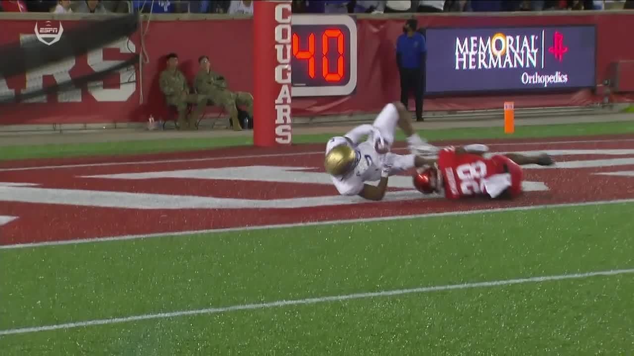 Braylon Braxton airs it out for 52-yard touchdown - ESPN Video