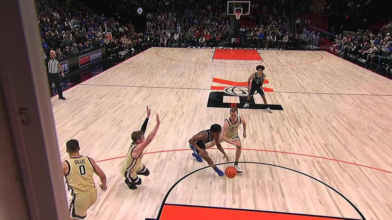 Jeremy Roach hits the jump shot vs. Purdue Boilermakers - ESPN Video