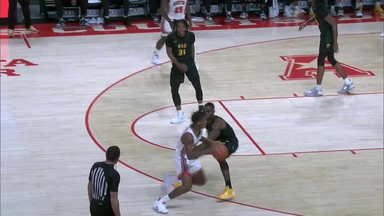 Marcus Sasser knocks down the 3 - ESPN Video