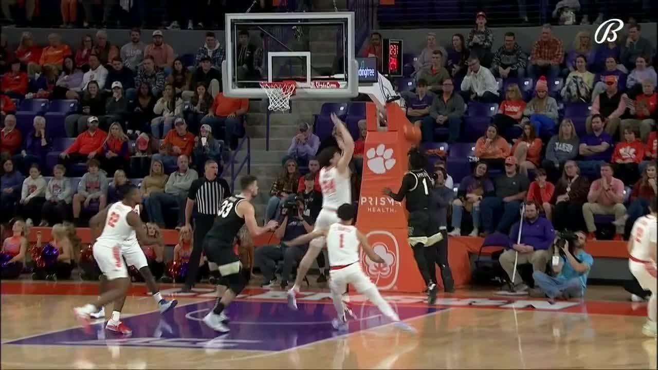 PJ Hall elevates for the bigtime block - ESPN Video