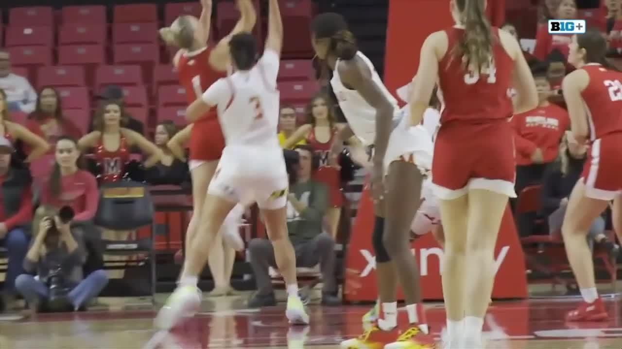 Jaz Shelley fights off defender for and-1 - ESPN Video