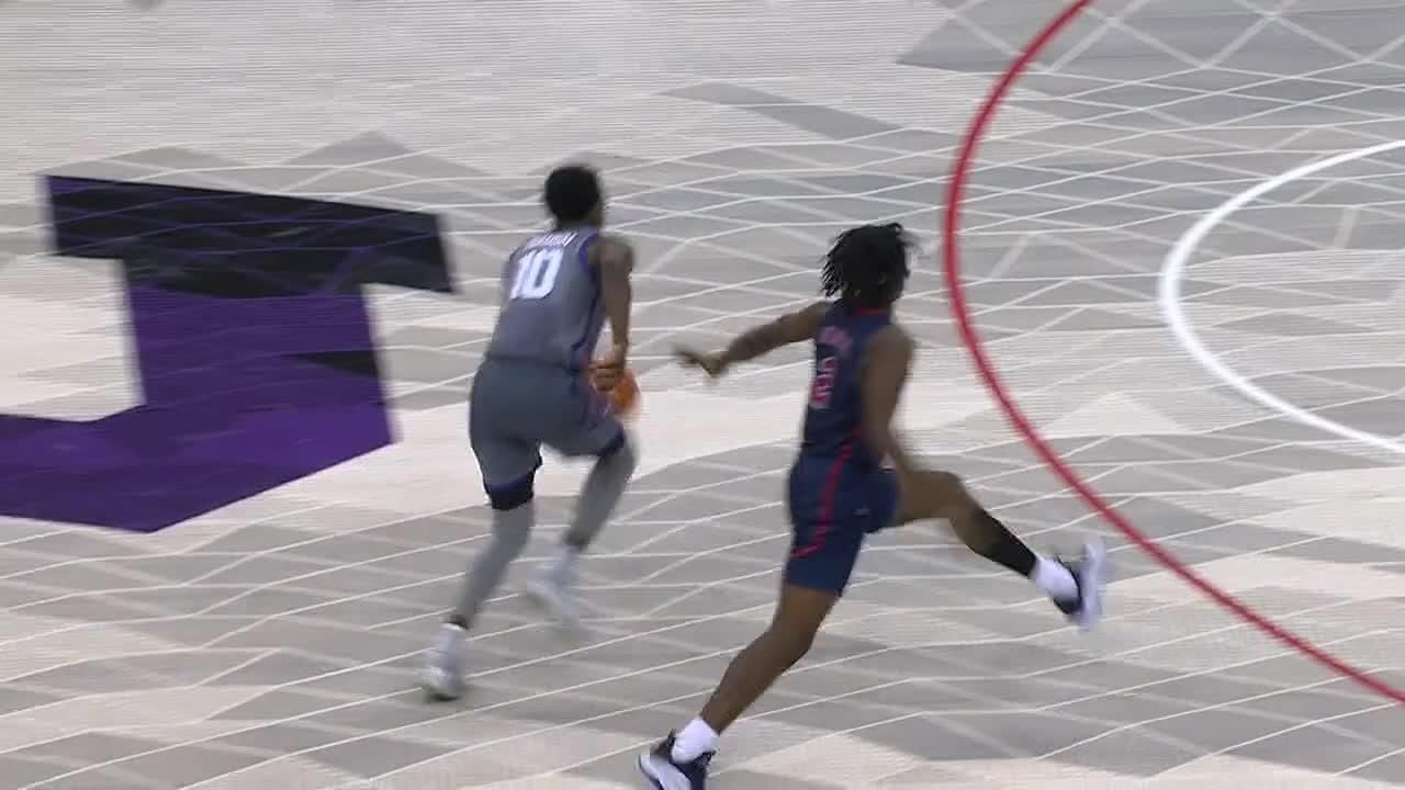 Damion Baugh elevates for flush vs. Jackson State Tigers - ESPN Video