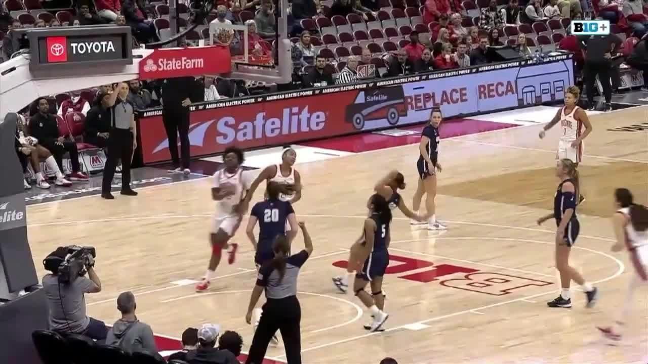 Taylor Thierry gets the and-1 to fall - ESPN Video