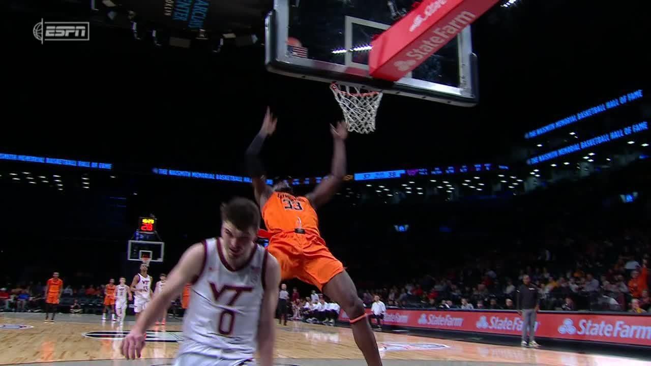 Avery Anderson III makes a great defensive play for the steal - ESPN Video