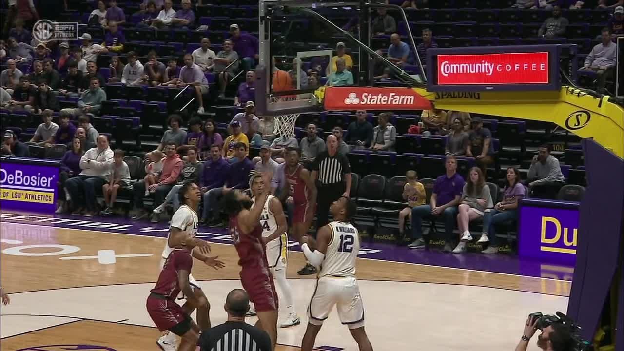Eric Boone shows off vision with nice dish vs. LSU Tigers - ESPN Video
