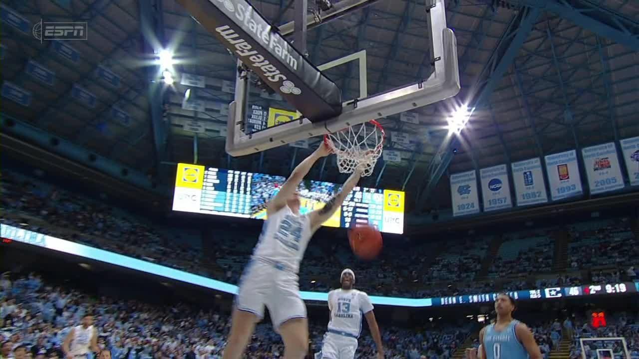 Tyler Nickel gets the steal and throws it down - ESPN Video