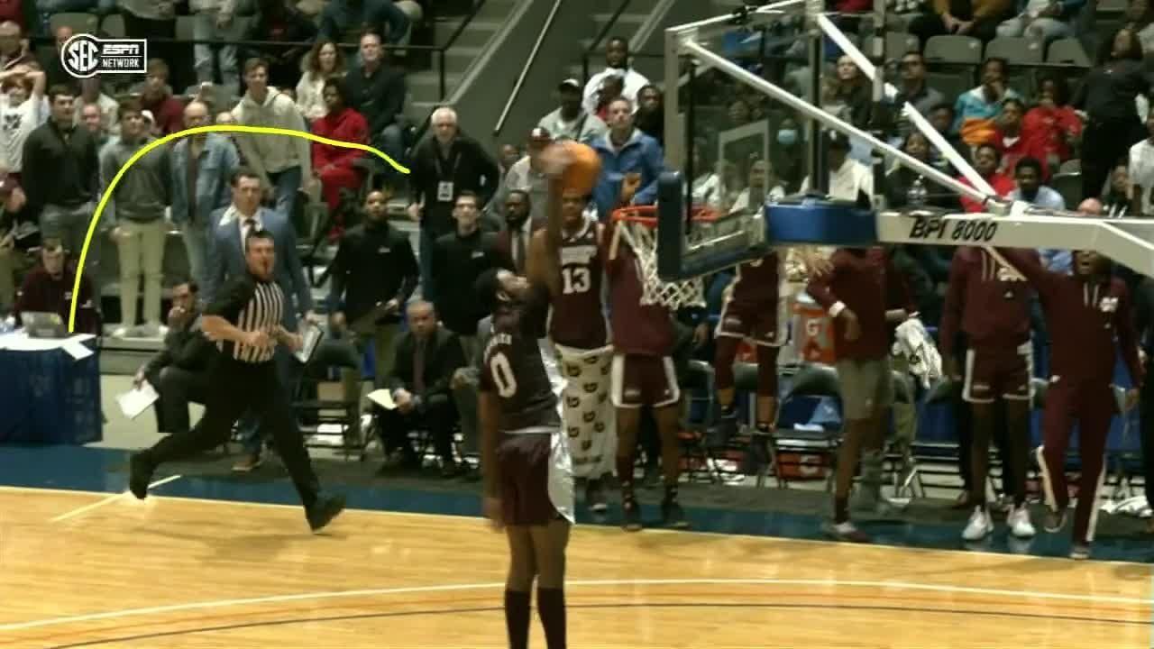 D.J. Jeffries makes a great defensive play for the steal - ESPN Video