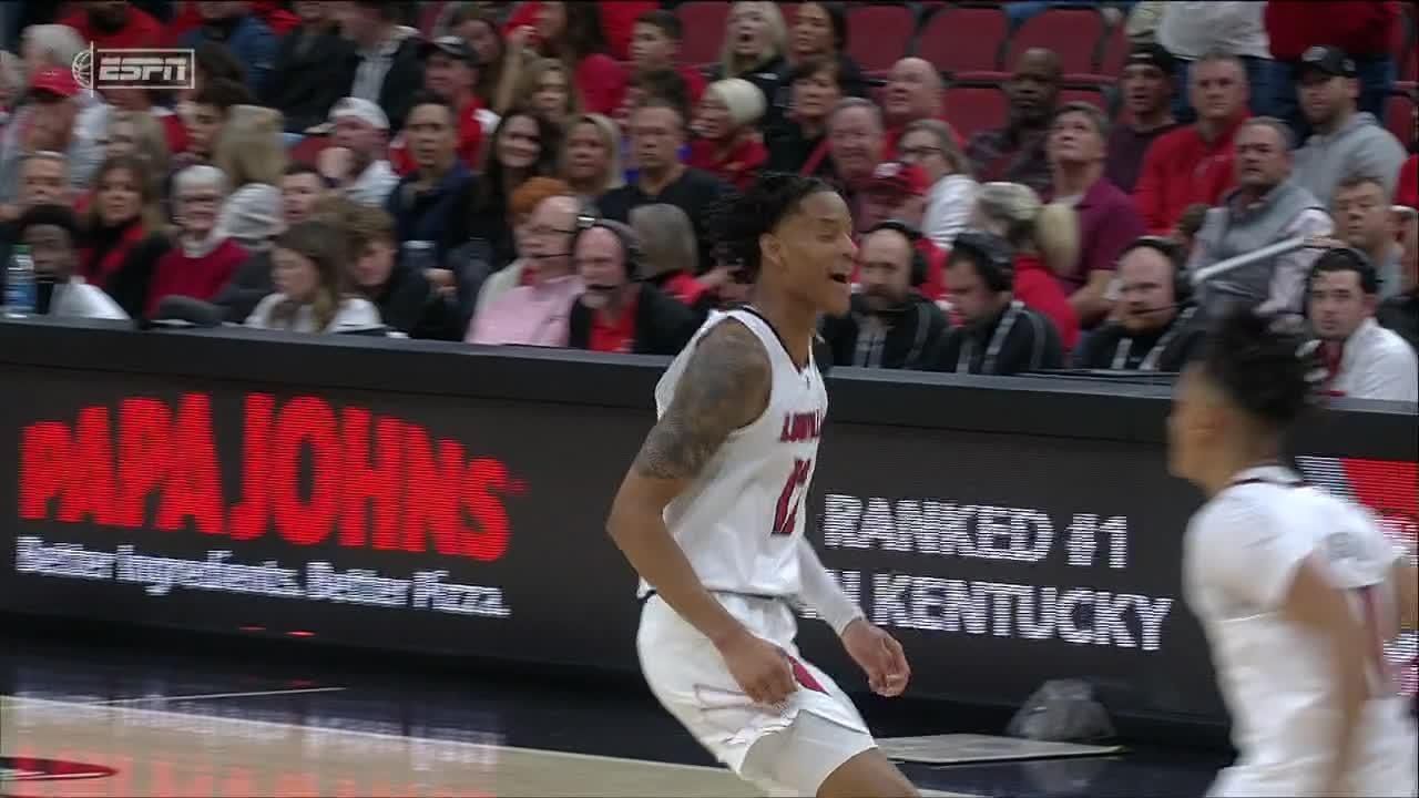 J.J. Traynor knocks down the 3-pointer - ESPN Video