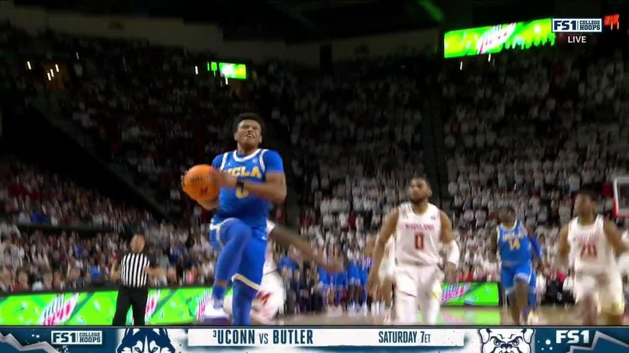 Jaylen Clark breaks away for a UCLA and-1 - ESPN Video