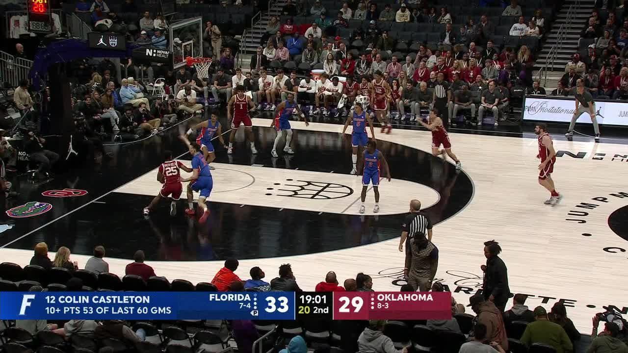 Grant Sherfield drains 3-pointer - ESPN Video