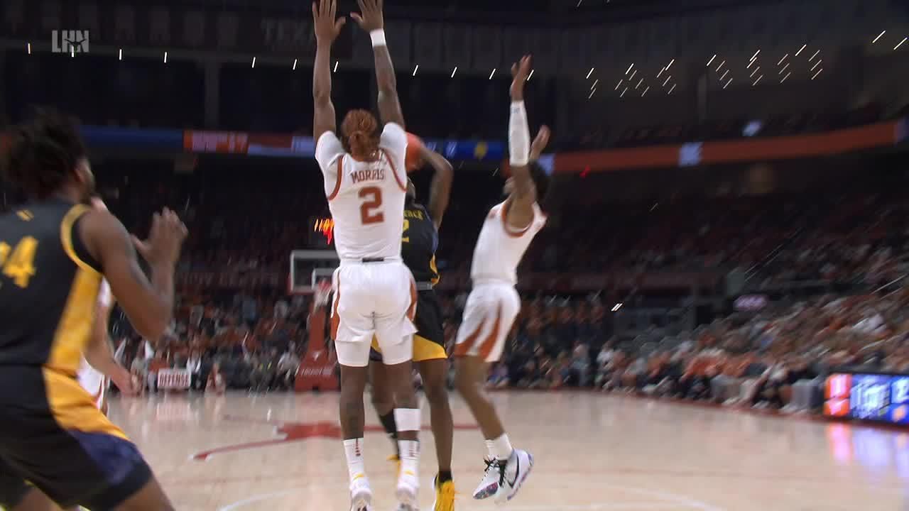 Kalen Williams gets the layup to fall vs. Texas Longhorns - ESPN Video