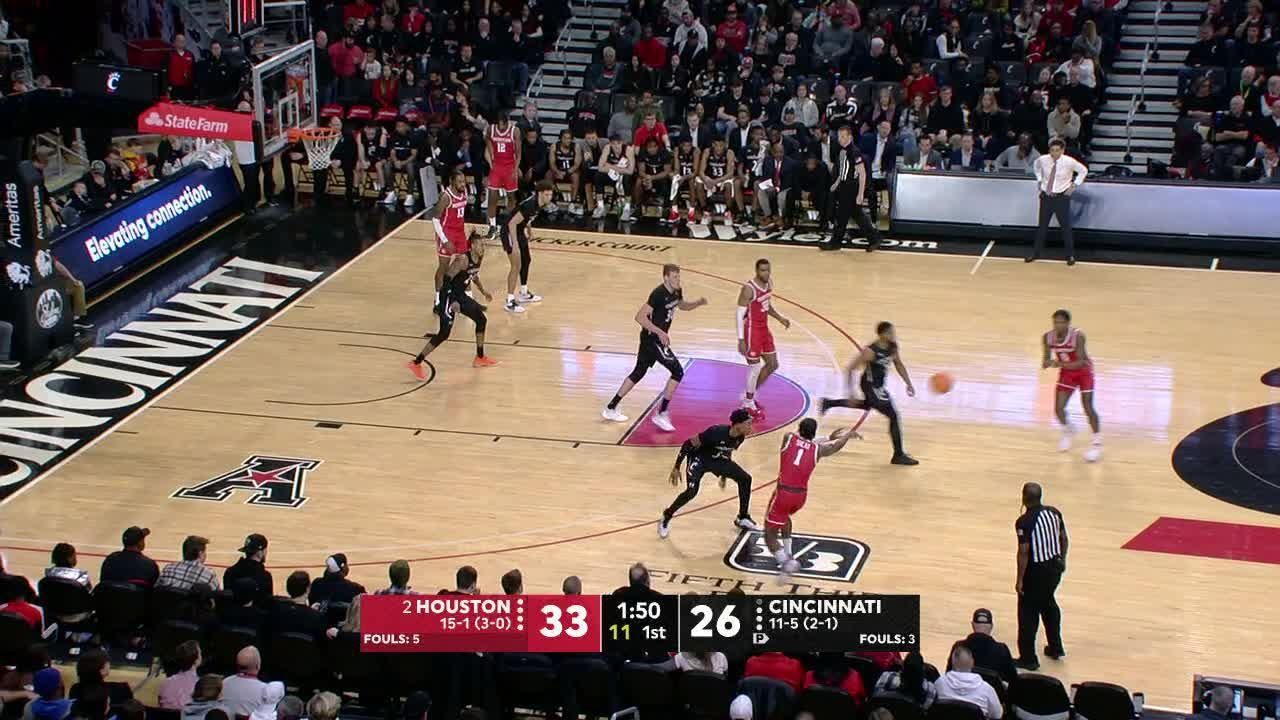 Marcus Sasser knocks down the bucket - ESPN Video