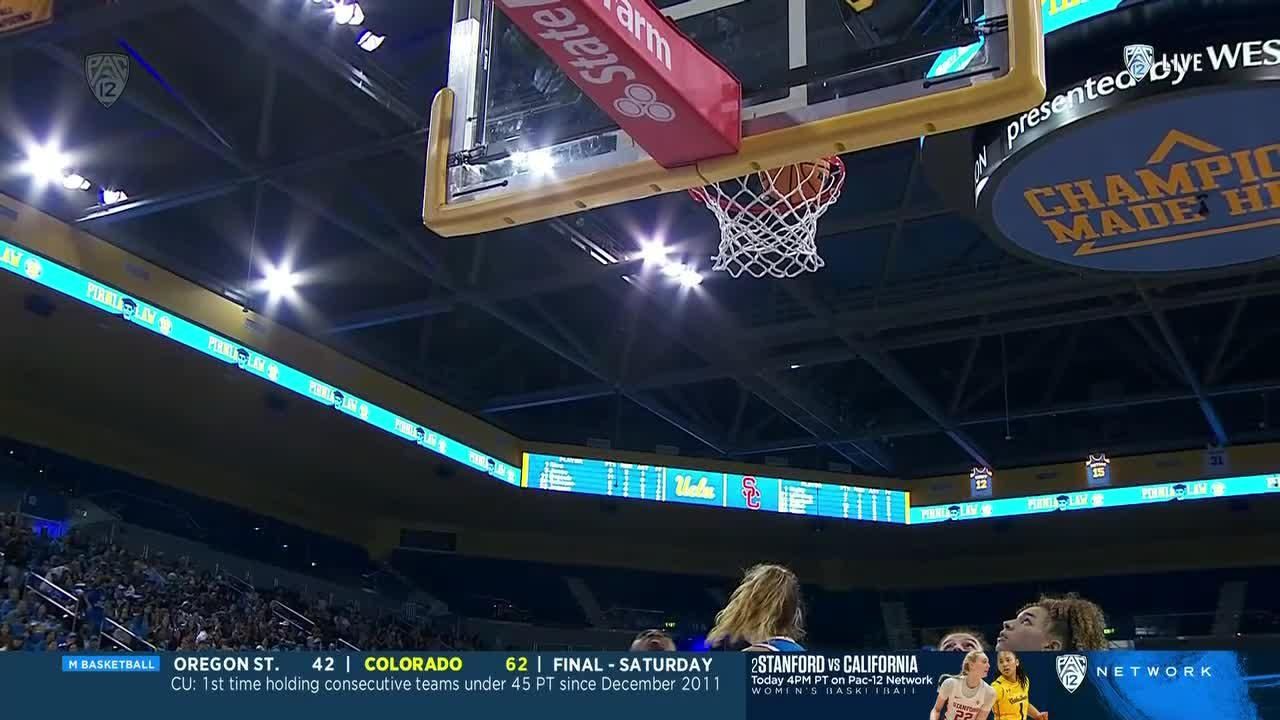 Rayah Marshall makes smooth jump shot vs. UCLA Bruins - ESPN Video