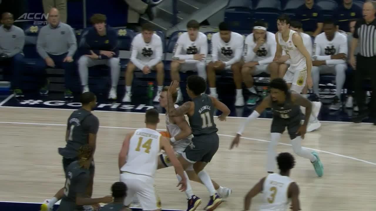 Dane Goodwin scores basket while being fouled - ESPN Video