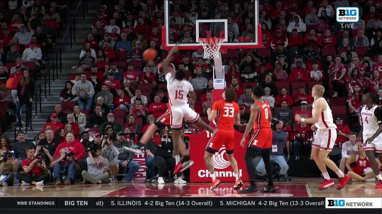 Matthew Mayer gets up for the rejection - ESPN Video