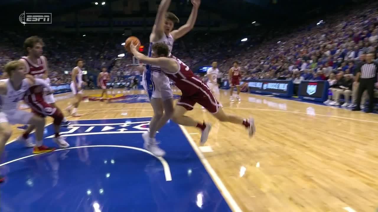 Jacob Groves makes nice pass on Sam Godwin's jam - ESPN Video