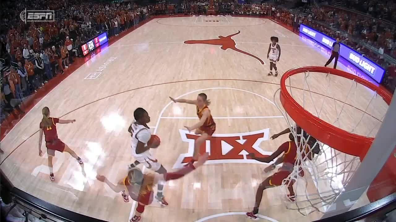 DeYona Gaston gets the hoop and the harm - ESPN Video