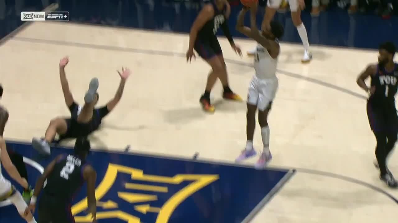 Kedrian Johnson drills the jumper vs. TCU Horned Frogs - ESPN Video