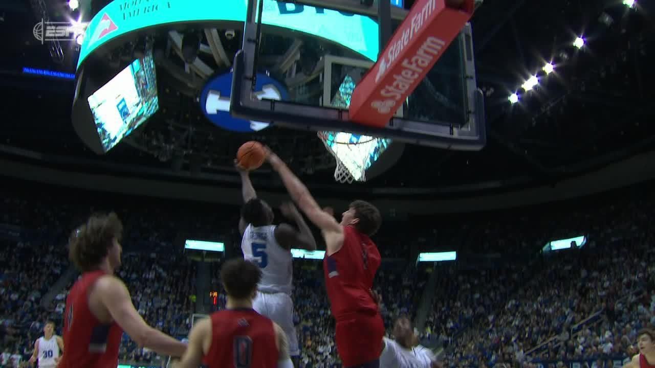 Gideon George drops in smooth layup - ESPN Video