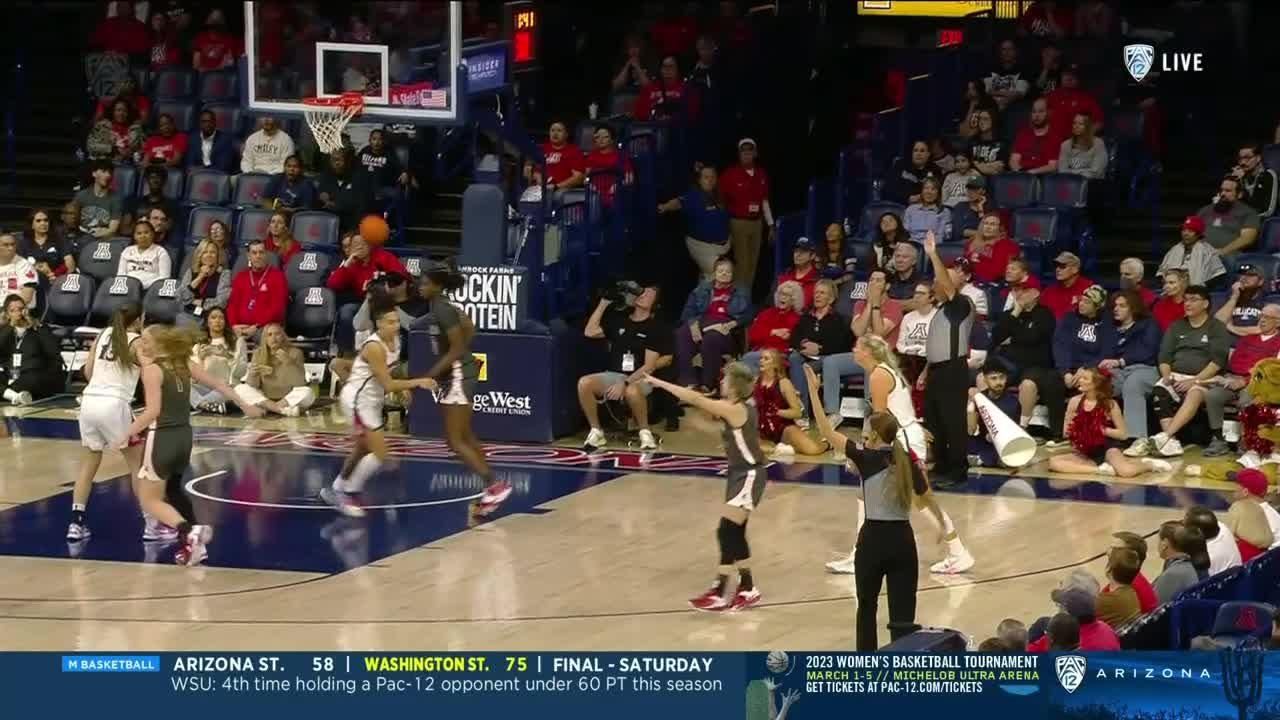 Astera Tuhina knocks down the 3-pointer - ESPN Video