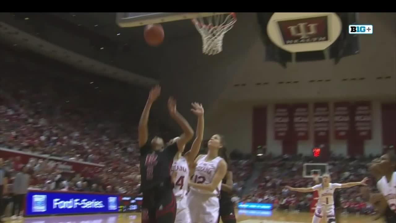Kaylene Smikle with the and-1 bucket - ESPN Video