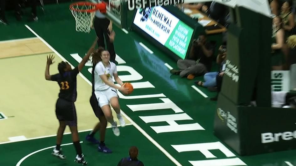 Carla Brito scores with sweet reverse layup - ESPN Video
