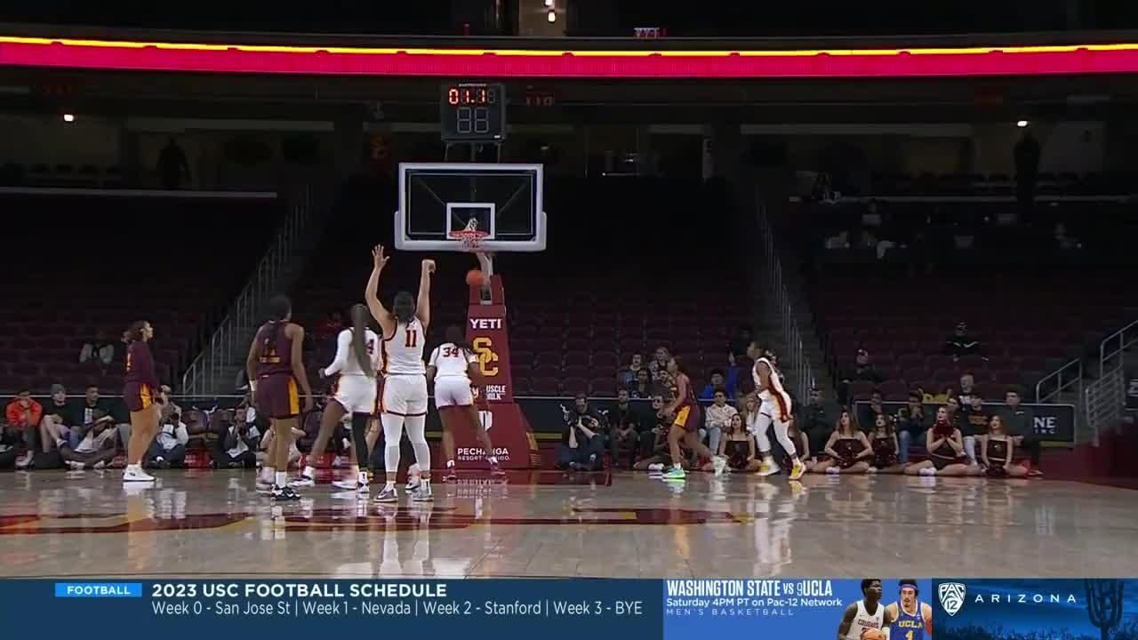 USC's Destiny Littleton hits from way downtown - ESPN Video
